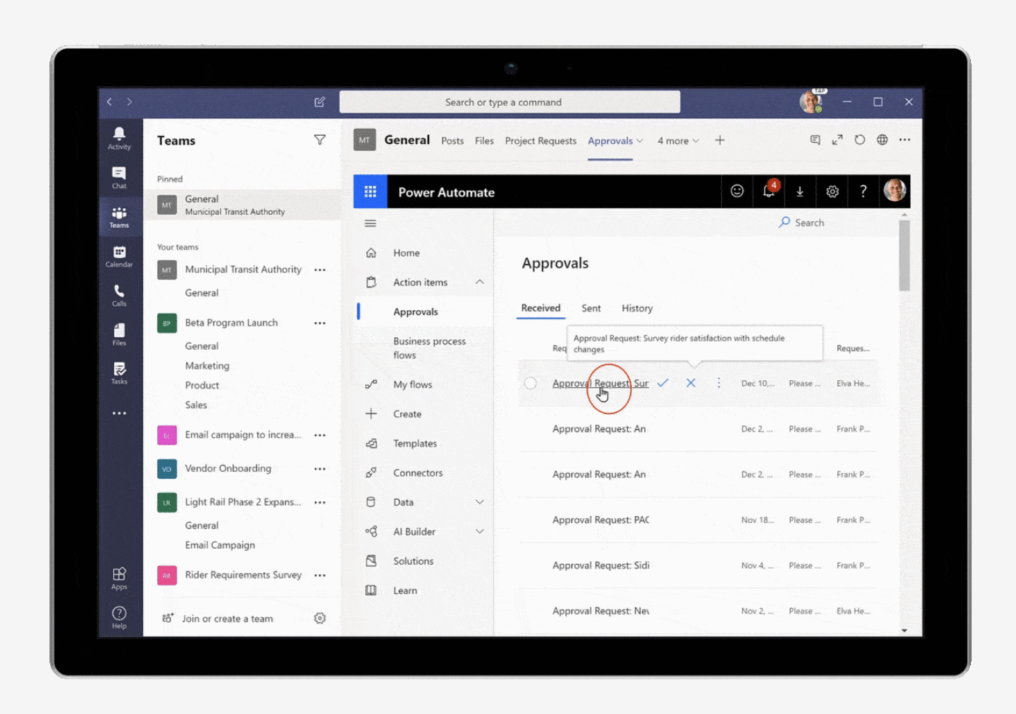 Microsoft Project Test Proline. Innovative TECH